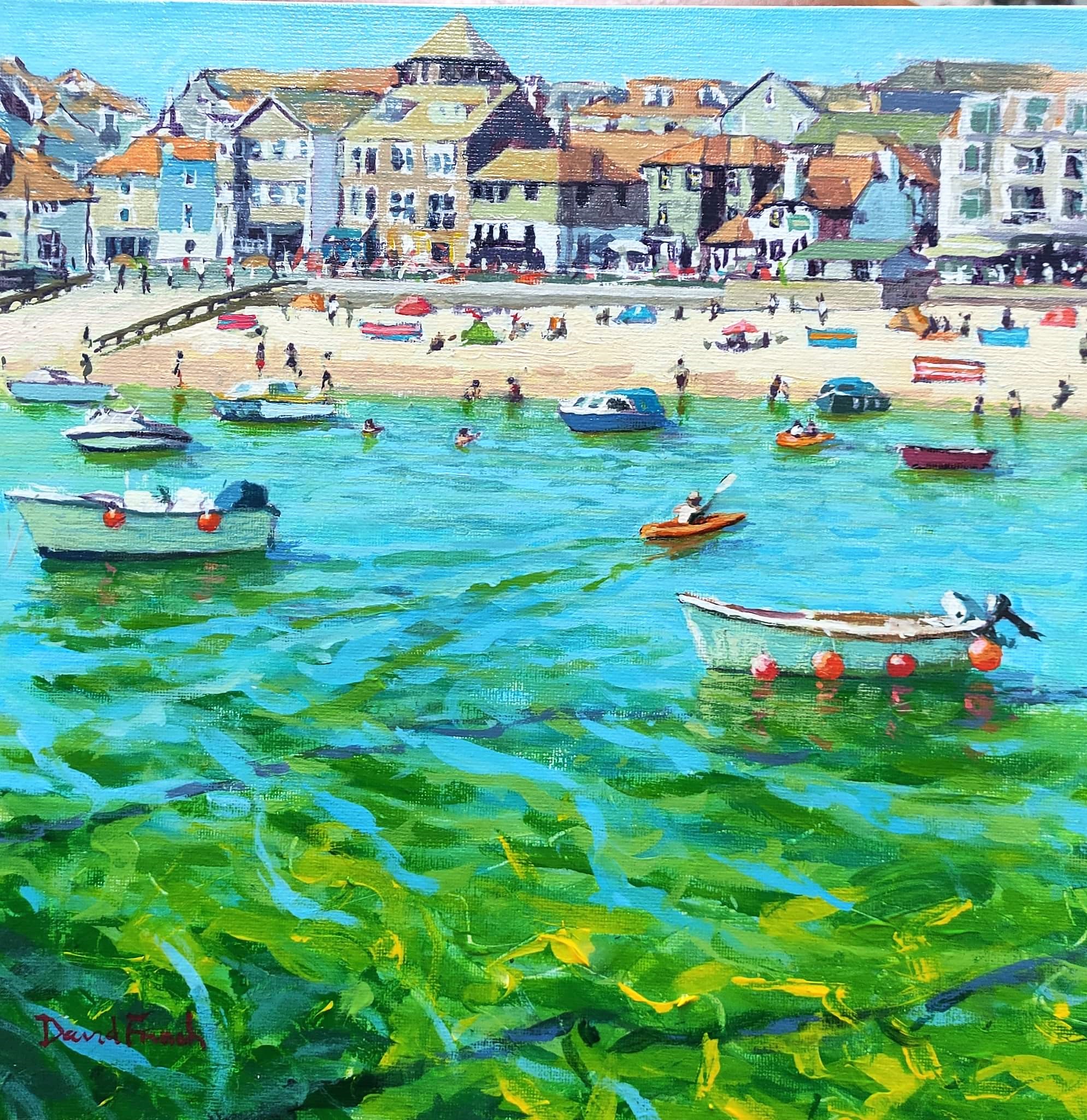 David French acrylics - Art House Gallery